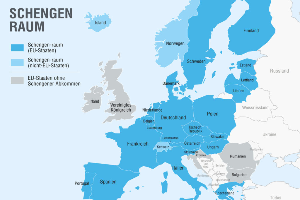 Schengener Staaten: Alles über den Schengenraum freeyou.de