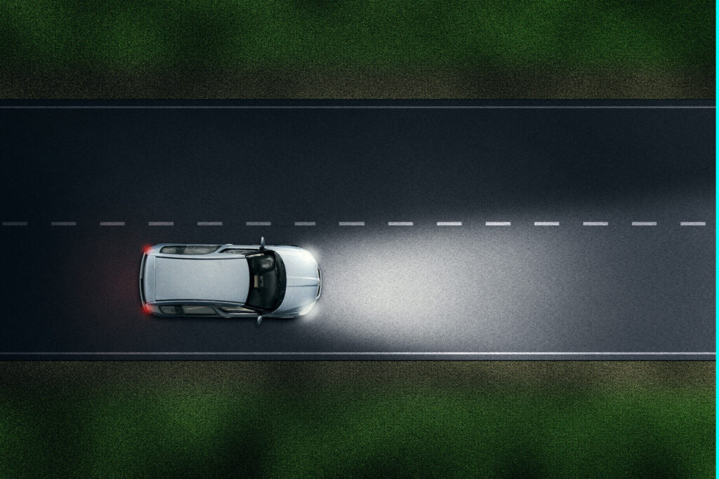 Das Fernlicht am Auto richtig verwenden | Freeyou.de
