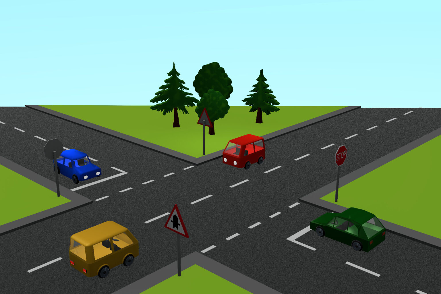 Vorfahrtsregeln: Die wichtigsten Vorschriften im Überblick